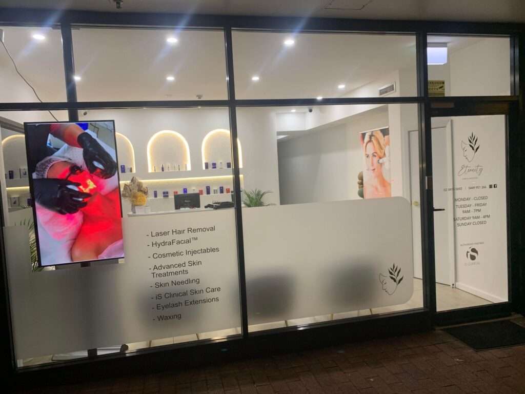 Window frosting film | "Sydney Signage Solutions: Custom, Affordable ...